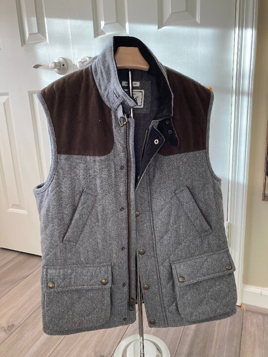 Jos. A. Bank | Jackets & Coats | Vintage Jos A Bank Quitled Vest Large ...